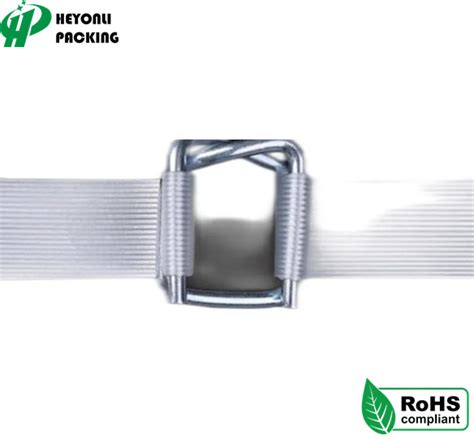 Polypropylene Composite Strap Pp Strapping And Metal Buckle Assembly