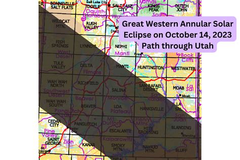 Annular Solar Eclipse 2023 Utah Public Lands Interpretive Association