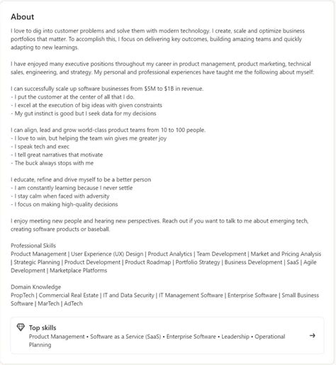 Best Linkedin Profile Summary Examples Tips And More