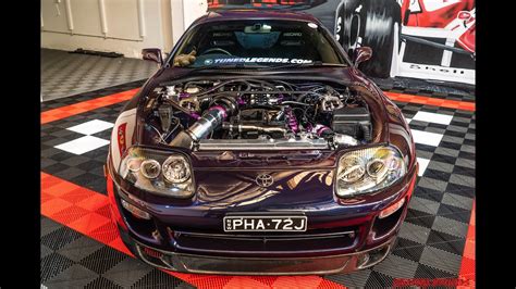 Tuned Supra Mk4 Heavily Modified 2jz Front End Ppf Youtube