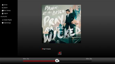Github Deucaleon Spotify Clone