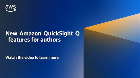 Amazonquicksight Businessintelligence Awsanalytics Aws Databases