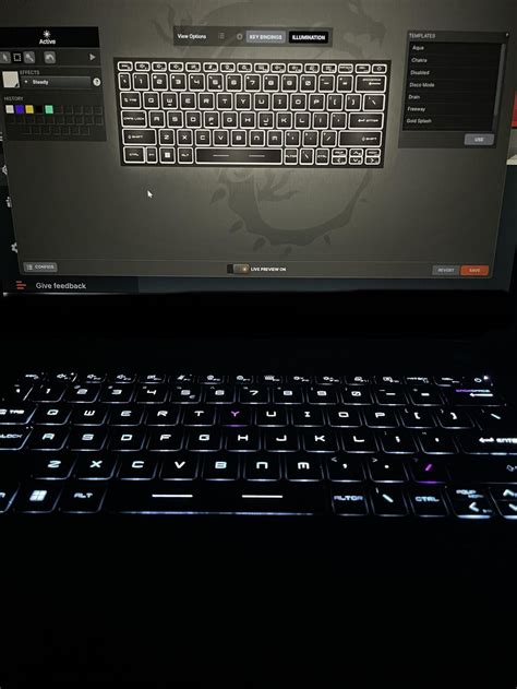 Msi Stealth 14 Weird Keyboard Lighting R Msilaptops