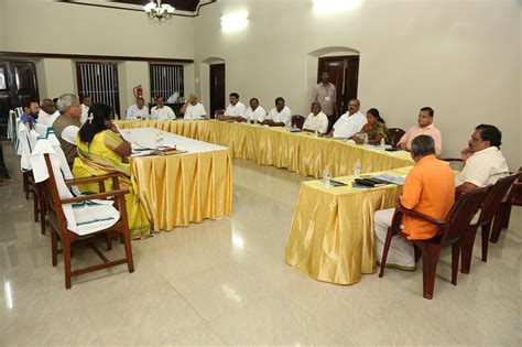 Bjp National President Shri Amit Shah Chaired Bjp Tamilnadu Core Group