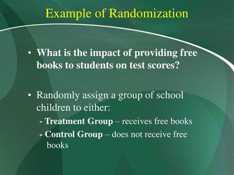 Ppt Impact Evaluation Methods Randomization Iv Regression Discontinuity Powerpoint