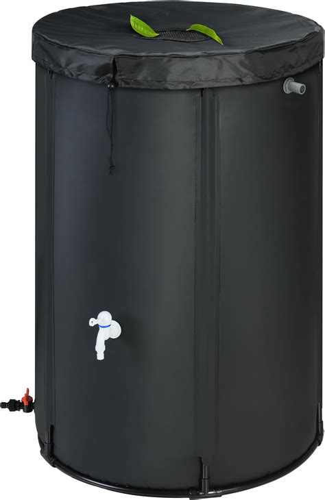 Rain Barrels To Collect Rainwater From Gutter Portable Water Storage Tank Water