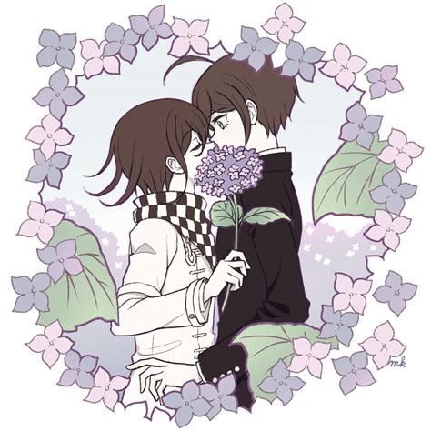 Oma Kokichi And Saihara Shuichi Danganronpa And 1 More Drawn By