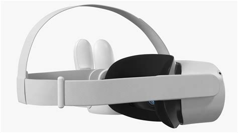 Oculus Quest 2 Standalone Vr Headset With Controllers 3d Model 69 3ds Blend C4d Fbx Max