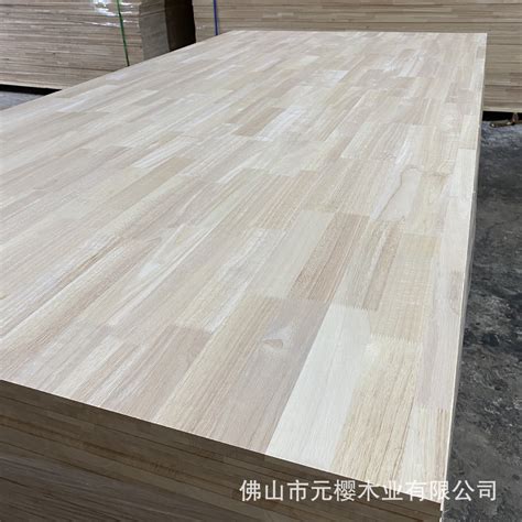 佛山厂家定制e0环保泰国橡胶木指接板橡胶木实木板衣柜橱柜木板 阿里巴巴