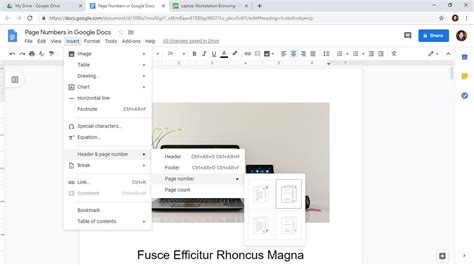 How To Add Page Numbers In Google Docs How To Add Page Numbers In Google Docs