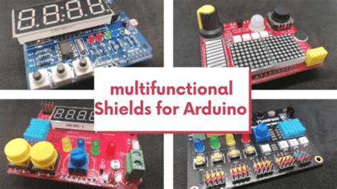 Presentation Of The Multifunctional Shields For The Arduino Uno R3