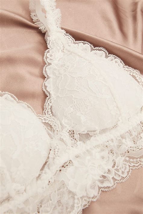 Womens White Lace Lingerie Set Ally Fashion