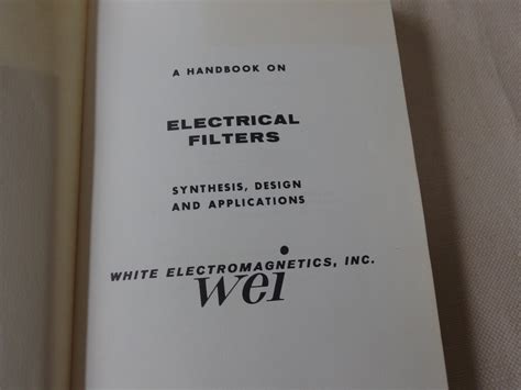 Electronic Filter Design Handbook Williams At Bryan Hanes Blog
