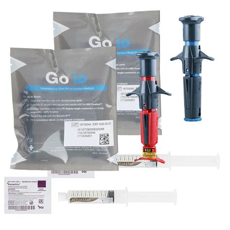 Nio Intraosseous Device W Fixation Dressing Ruggerized