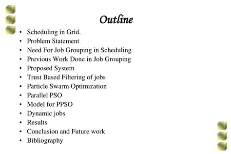 Ppt Parallel Job Submission In Grid Environment Using Parallel Particle Swarm Optimization