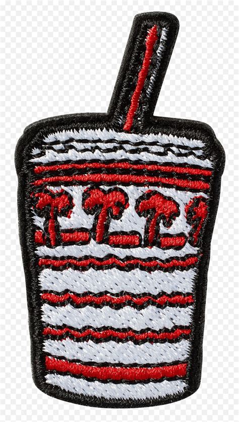 Download In N Out Cup Sticker Patch N Out Burger Patch Png In N Out