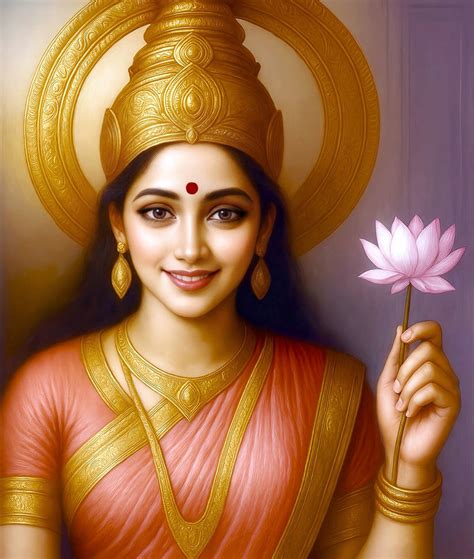 Shri Lakshmi Devi By Vishnu108 On Deviantart
