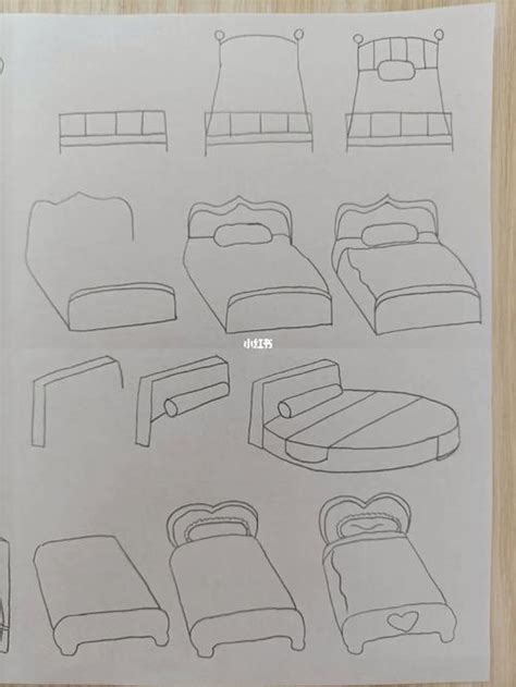 宿舍床怎么画简笔画（汇总15张） 简笔画图片大全