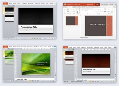 Free Abstract Grid PowerPoint Templates