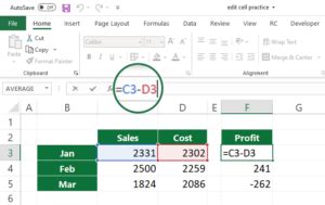 Edit Cell Shortcut Excel Bootcamp