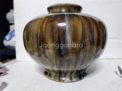 눈물유약 도자기 예술작품골동품수집 중고나라