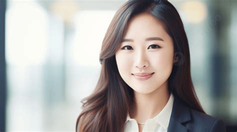 비즈니스를하는 한국 소녀는 웃고있다 비즈니스 우먼 젊은 여자 미소 초상화 고화질 사진 사진 초상화 배경 일러스트 및 사진 무료 다운로드 Pngtree