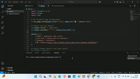 Uday Kiran Chowdary On Linkedin Ai Machinelearning Deepseek Ollama Llms Chatbot Streamlit