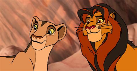Simba And Nala The Cubs Of Zira Grown Up By Moon Dust Eclipse On