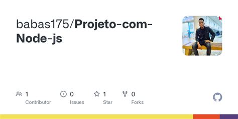 Github Babas175projeto Com Node Js