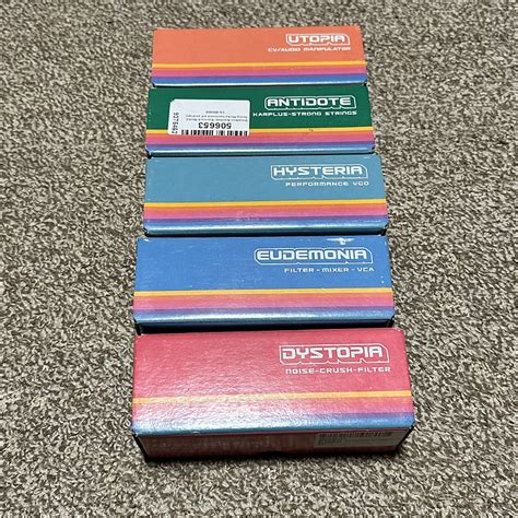 Dreadbox Module Set Of Modules Reverb UK