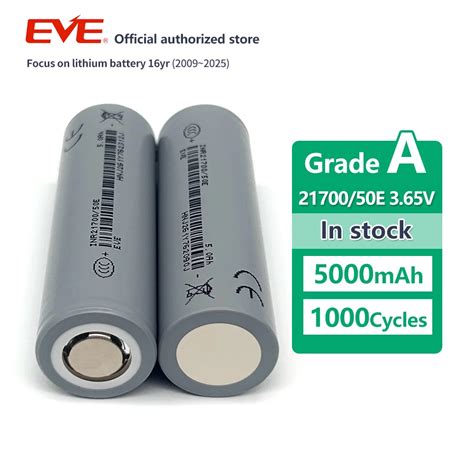 For 21700 Rechargeable Lithium Battery 5000mah 36v High Capacity 1000