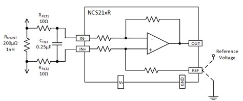 Current Sense Amplifiers Input And Output Filtering