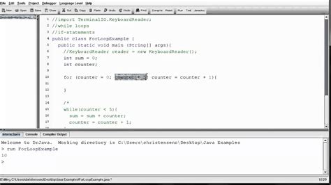 Java For Loop Intro Youtube