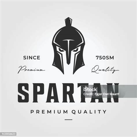 스파르탄 로고 빈티지 벡터 일러스트 레이 션 디자인 스파르타 갑옷 Empire에 대한 스톡 벡터 아트 및 기타 이미지 Empire 검투사 경기 스포츠 Istock