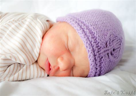 Ravelry Leafy Newborn Beanie Pattern By Justyna Lorkowska