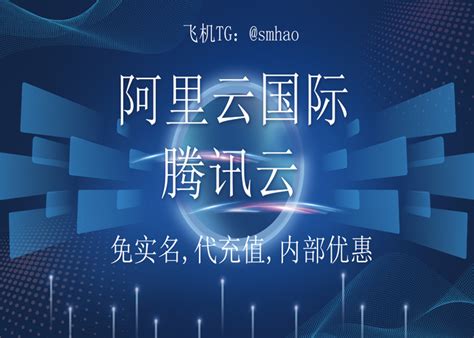 腾讯云国际 阿里云国际腾讯云国际aws亚马逊云国际站实名购买代充值注册账号服务器海豹科技