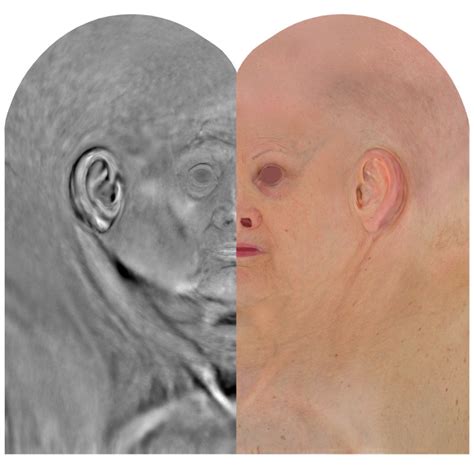 female 19 hd displacement map