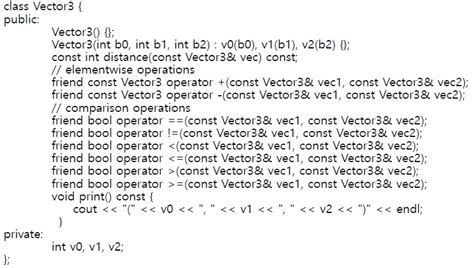 Solved C Programming Make Vector3cpp Const Int