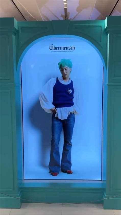 G Dragon Media Exhibition 😍 Credit To Wwkeith Bigbang Taeyang Youngbae 동영배 Sol Gd