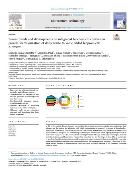 Recent Trends And Developments On Integrated Biochemical Conversion