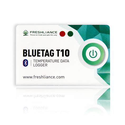 Bluetag T10 Bluetooth Temperature Data Logger Freshliance Electronics Corp Ltd
