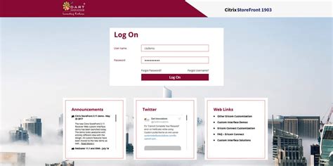 Citrix Storefront 1903 Customization Demo Has Been Up And Running