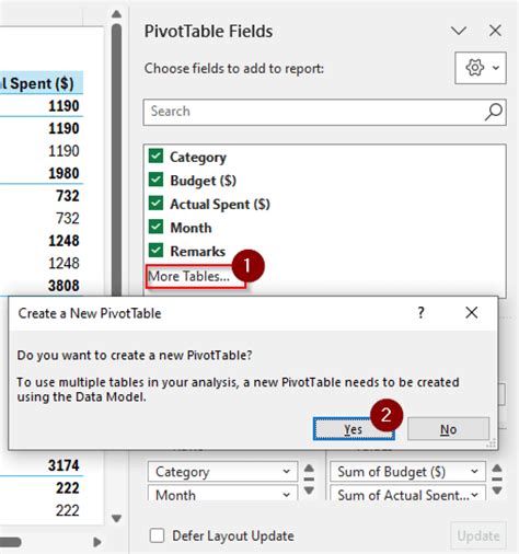 How To Add A Pivot Table To The Data Model In Excel Methods Excel Insider