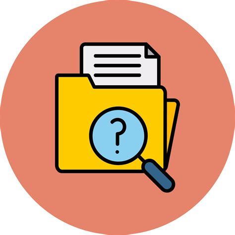 Case File Vector Icon 20319693 Vector Art At Vecteezy