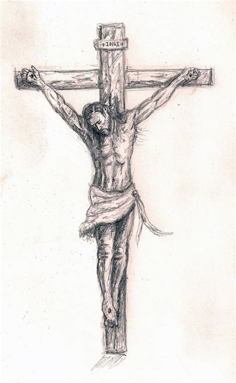 Christian Cross Drawing