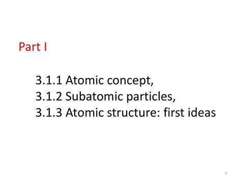 Atomic Structure And Properties Chapter 3 Online Presentation