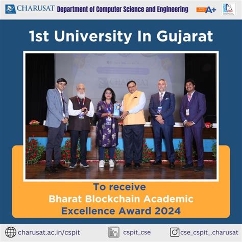 Department Of Cse Cspit Charusat University On Linkedin Cse Cspit Charusat Blockchain