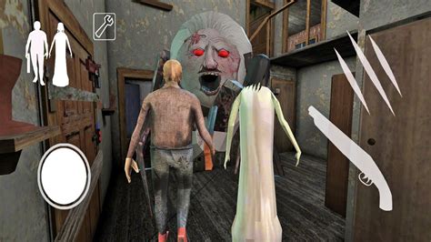 Playing As Grandpa And Slendrina In Grannys Old House Car Escape Mod