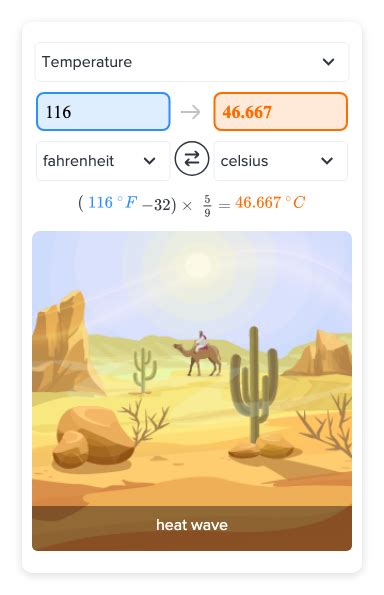 Flexi Answers What Is The Celsius Equivalent Of 116 Degrees