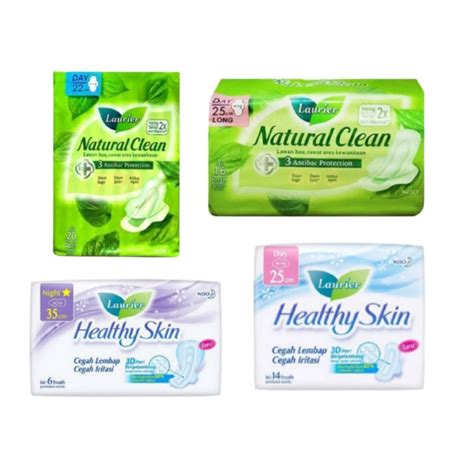 Jual Laurier Natural Clean 22 Cm Wing Isi 20 Laurier Natural Clean 25